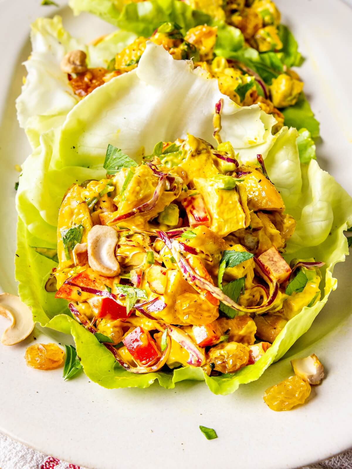 EASY CURRY CHICKEN SALAD