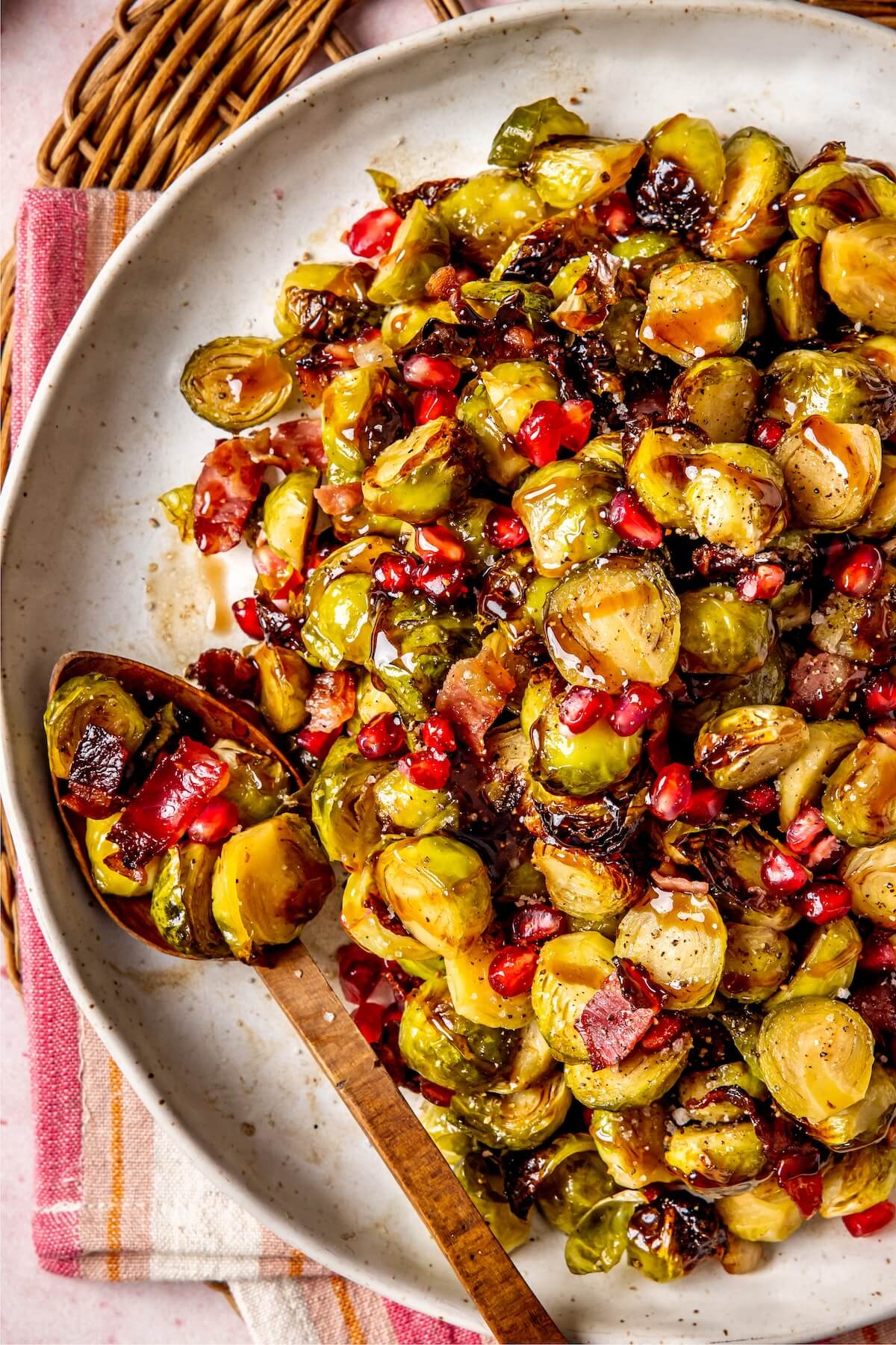 how to cook bacon and brussel sprouts