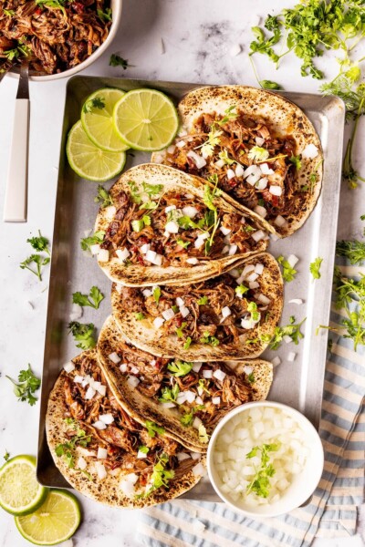 SIMPLE & EASY SHORTCUT BEEF BIRRIA TACOS