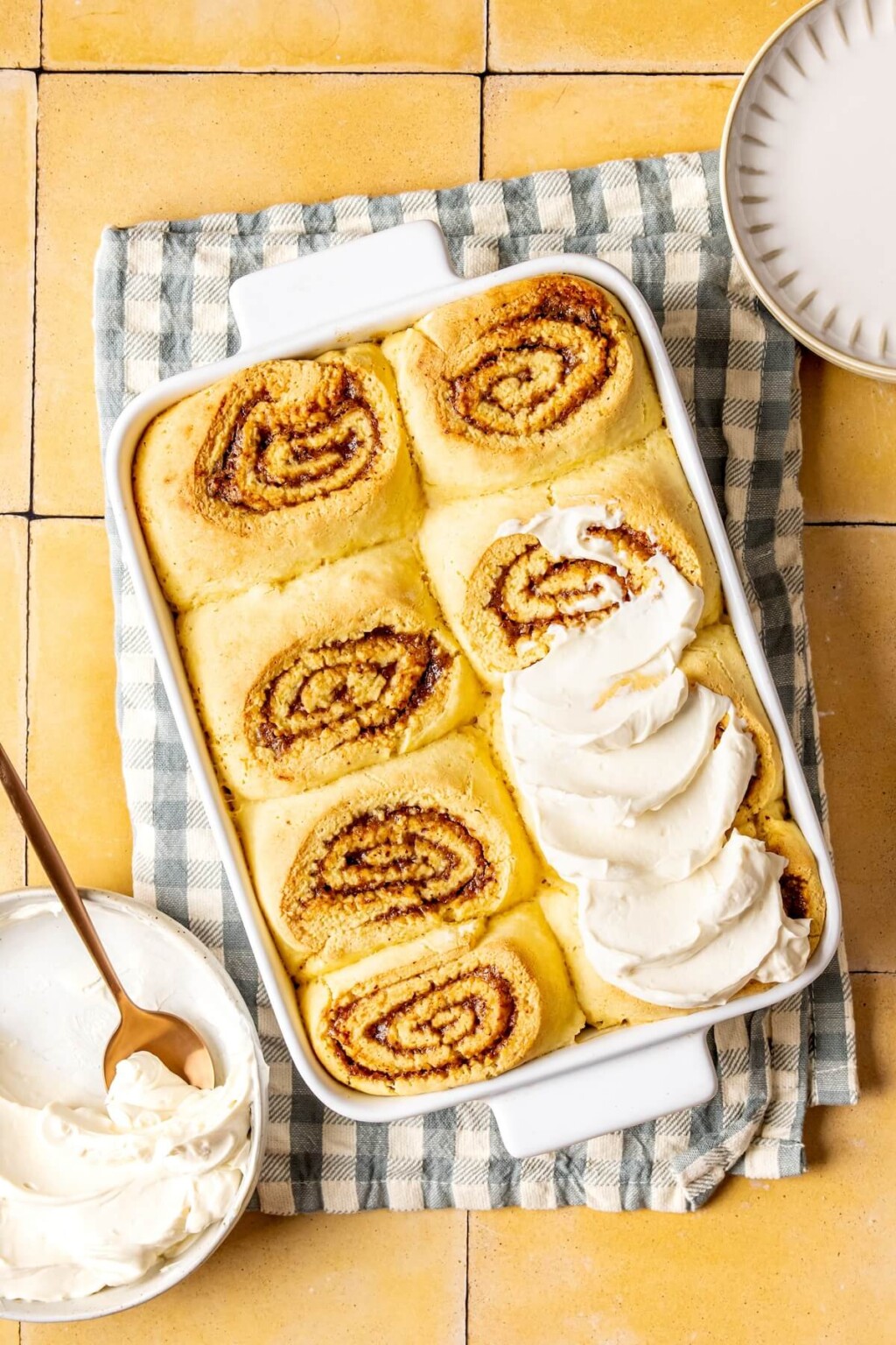 GF HEALTHIER CINNAMON ROLLS (DF AND REFINED SUGAR-FREE)
