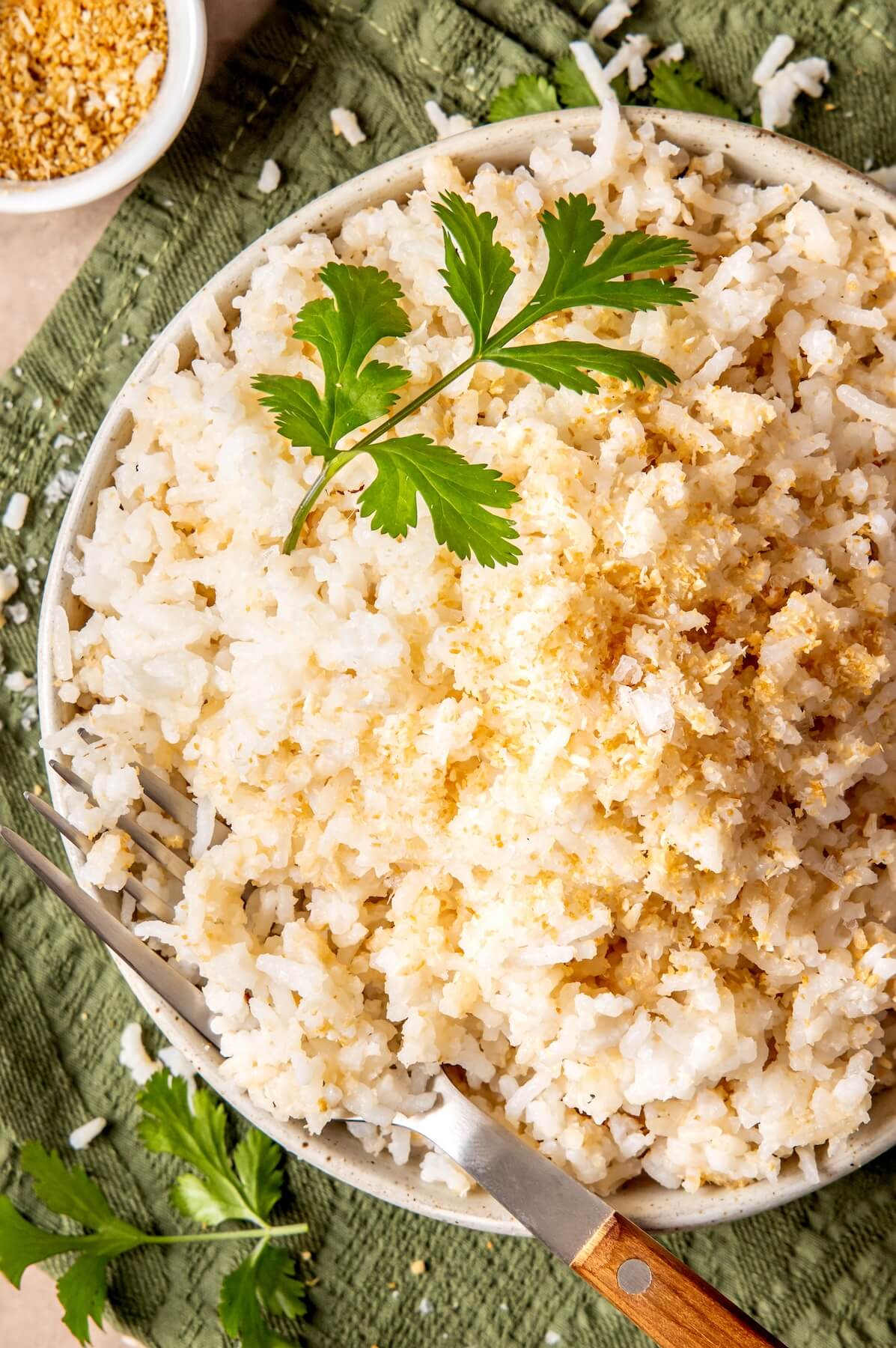 EASY TOASTED COCONUT RICE