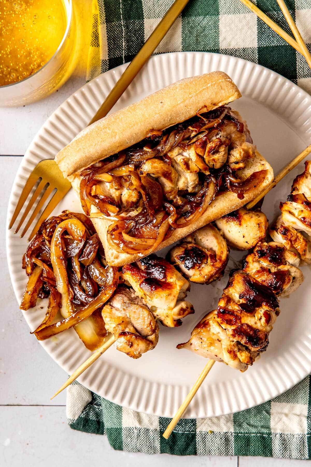 HOMEMADE CHICKEN SPIEDIE SANDWICHES (GLUTEN-FREE)