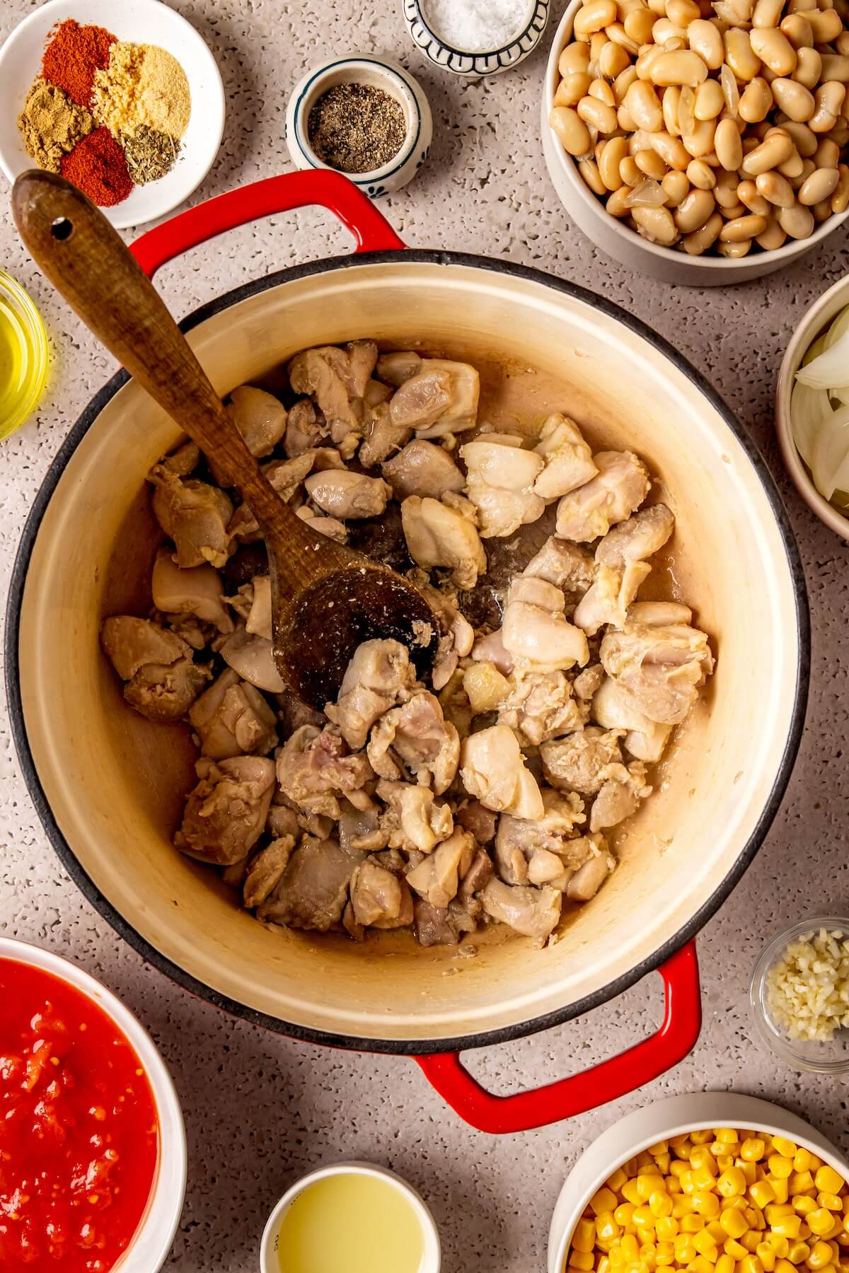 ONE POT MEXICAN CHICKEN STEW