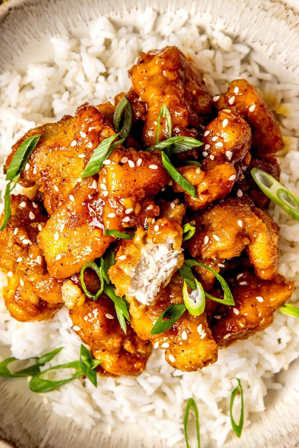 STICKY GLUTEN-FREE GENERAL TSO'S CHICKEN