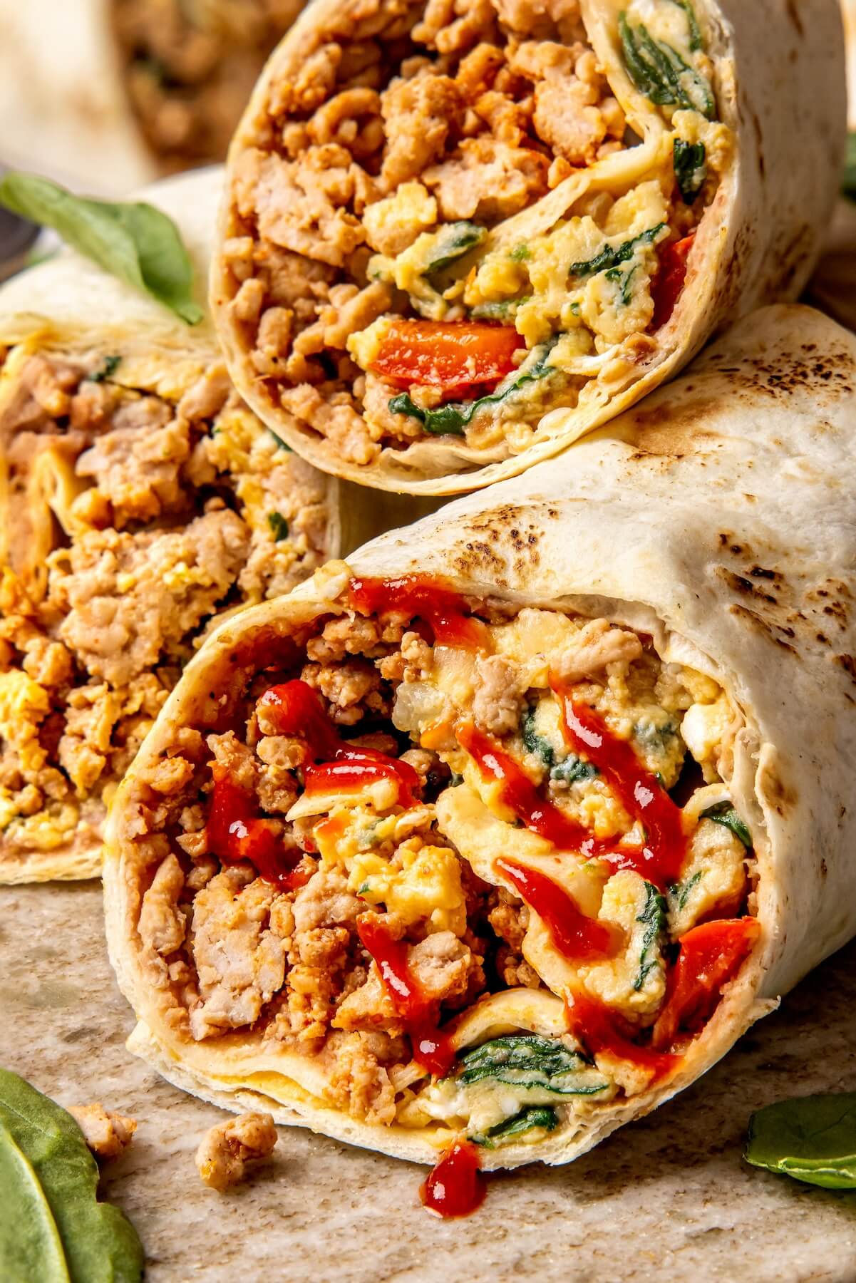 GLUTEN-FREE MEAL PREP BREAKFAST BURRITOS