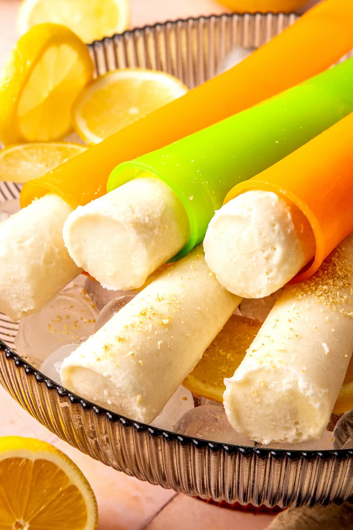 CREAMY LEMON HYDRATING ELECTROLYTE POPSICLES